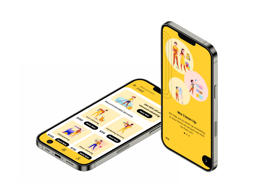 Maid On-Demand Mobile App Development Cost & Features