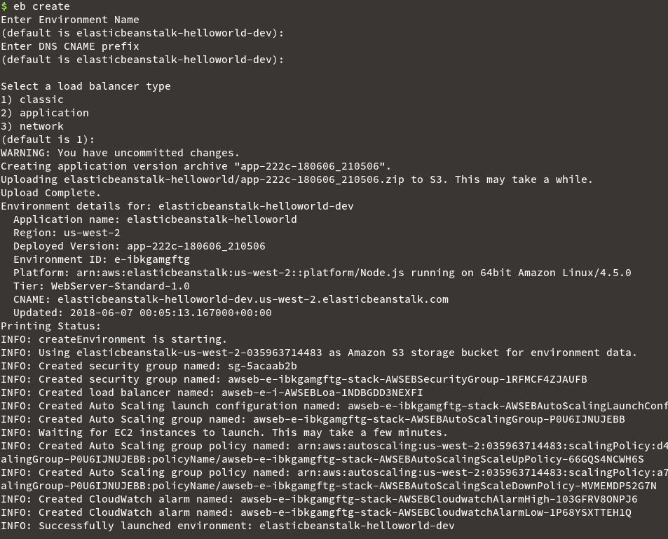 How To Deploying Node.js Applications to AWS Elastic Beanstalk?