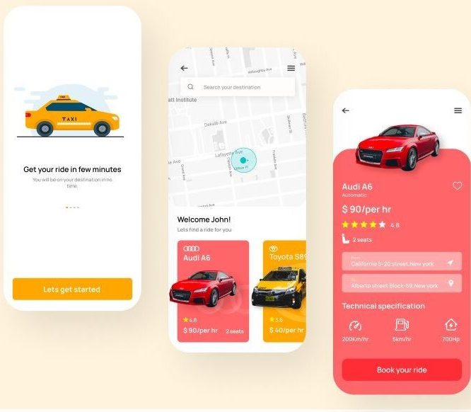 Cost of Developing a Taxi Fare Comparison Mobile App