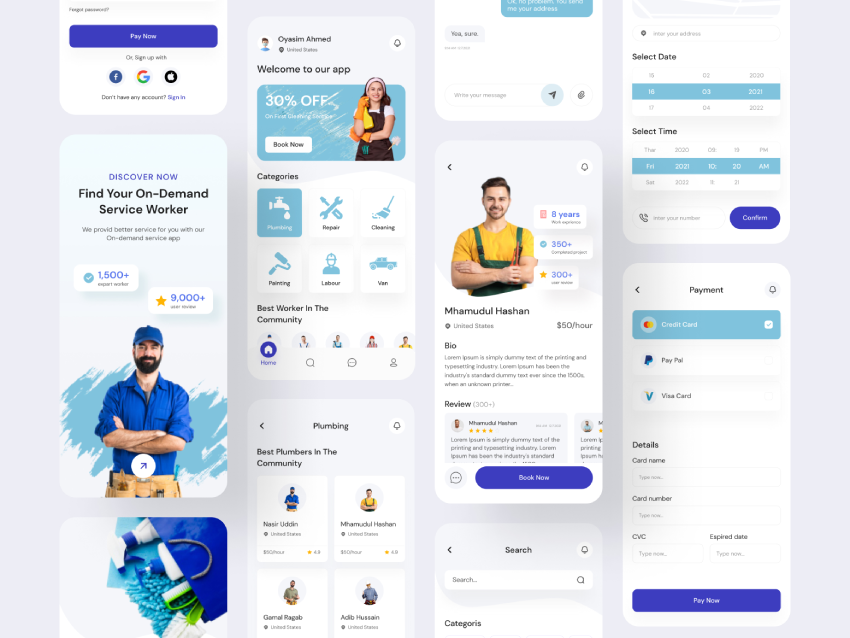 How to Develop an On-Demand plumber Mobile App?
