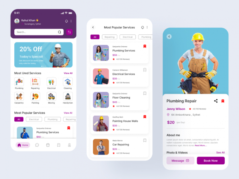 How to Develop an On-Demand plumber Mobile App?