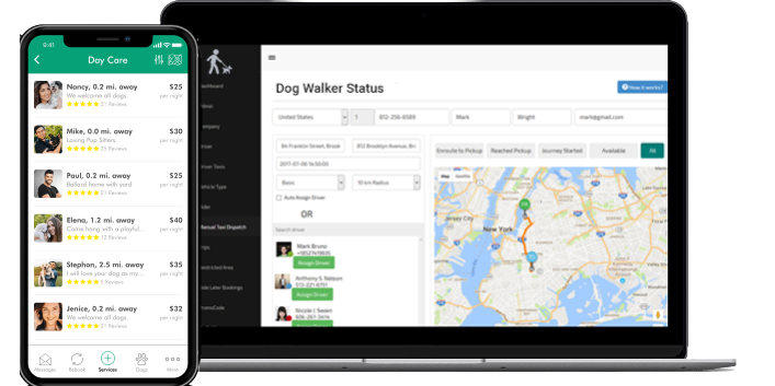 Dog Walking Mobile App like Rover Development Cost, Features