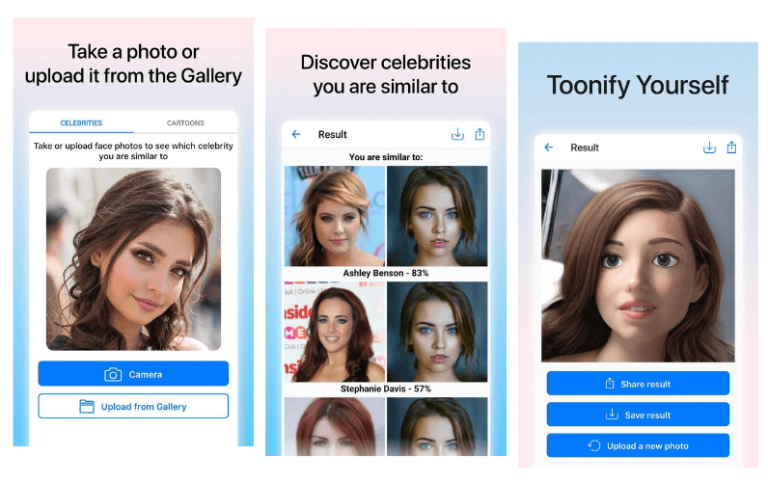 12+ Celebrity LookAlike Apps- What Celebrity Do I Look Like?