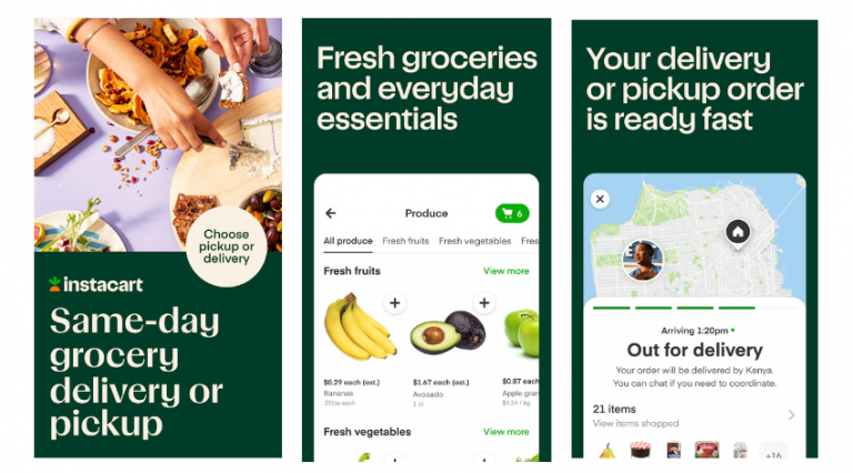 Instacart Business Model- Insights and How Grocery App Work?