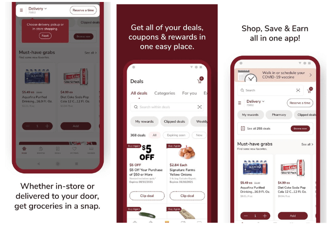 15+ Best Grocery Delivery Mobile Apps in the USA